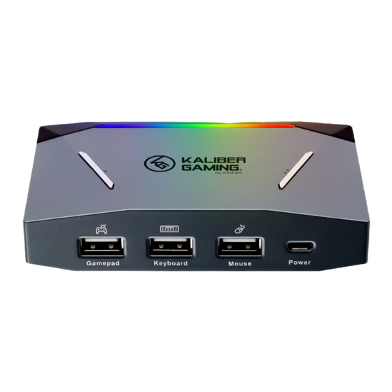 KALIBER GAMING KEYMANDER 2 3PLAY USER MANUAL Pdf Download | ManualsLib