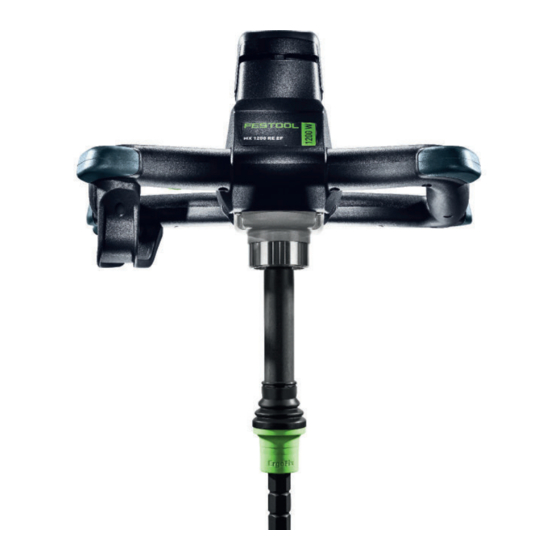 FESTOOL MX 1000 RE EF ORIGINAL INSTRUCTIONS MANUAL Pdf Download ...