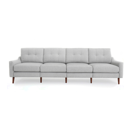 BURROW KING SOFA MANUAL Pdf Download | ManualsLib