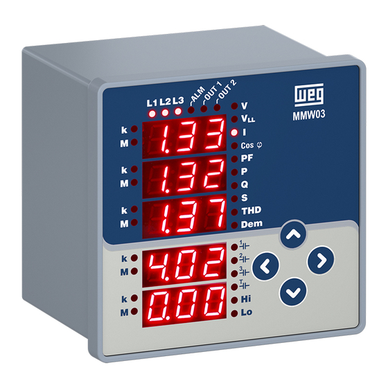 WEG MMW03 USER MANUAL Pdf Download | ManualsLib