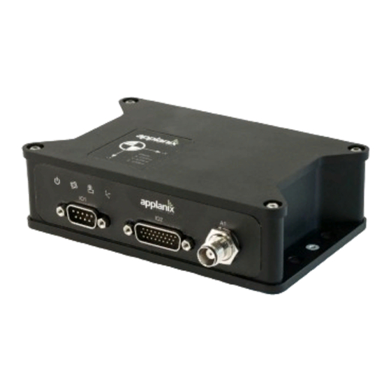 APPLANIX POS AVX 210 USER MANUAL Pdf Download | ManualsLib