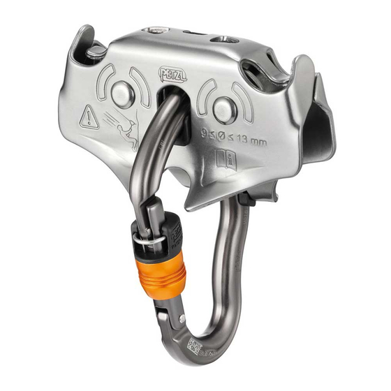 PETZL TRAC MANUAL Pdf Download | ManualsLib