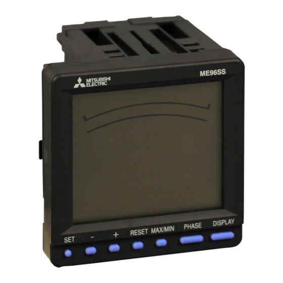 MITSUBISHI ELECTRIC ME96 SERIES QUICK START MANUAL Pdf Download ...