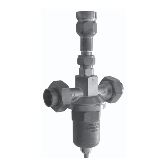 SAMSON 2357-31 MOUNTING AND OPERATING INSTRUCTIONS Pdf Download ...