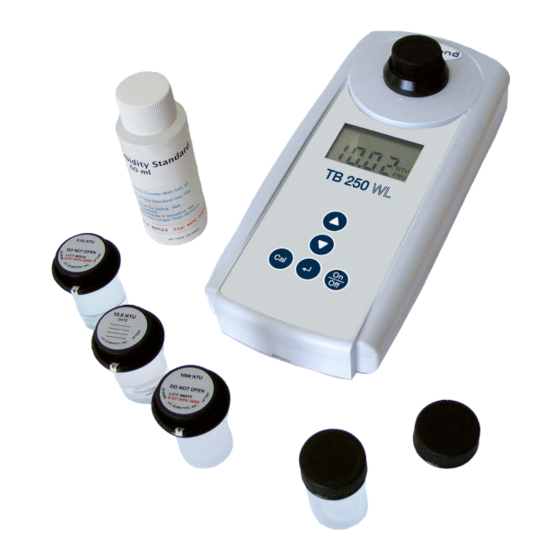 TINTOMETER LOVIBOND TB 250 WL INSTRUCTION MANUAL Pdf Download | ManualsLib