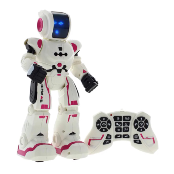 XTREM BOTS SOPHIE INSTRUCTION MANUAL Pdf Download | ManualsLib