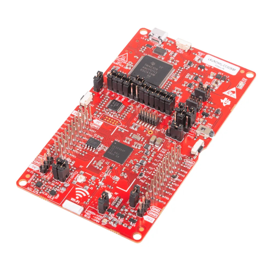 TEXAS INSTRUMENTS SIMPLELINK WI-FI LAUNCHPAD CC3235 SERIES USER MANUAL ...