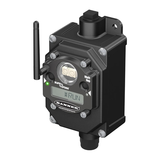 BANNER SURECROSS DX80DR9M-H1 MANUAL Pdf Download | ManualsLib