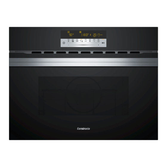 CONSTRUCTA CC4W91860 INSTRUCTION MANUAL Pdf Download | ManualsLib