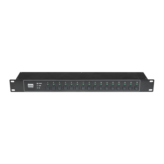 SHOWTEC QUICK DMX RACK 1024 MANUAL Pdf Download | ManualsLib
