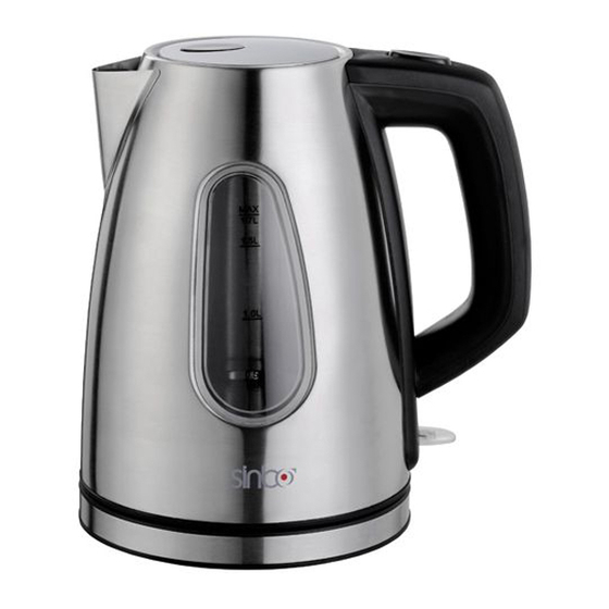 SINBO SK 7310 INSTRUCTION MANUAL Pdf Download | ManualsLib