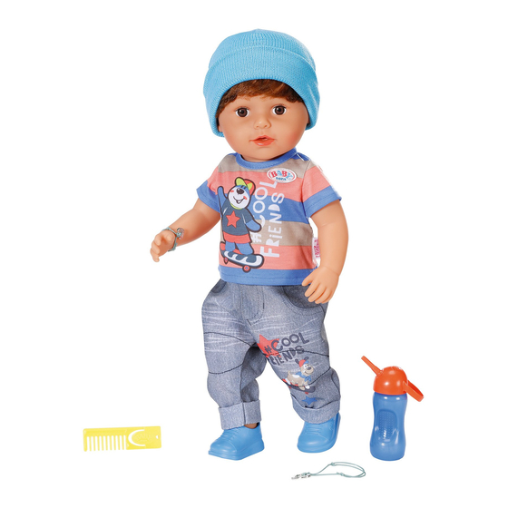 ZAPF CREATION BABY BORN BROTHER SOFT TOUCH MANUAL Pdf Download | ManualsLib