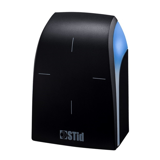 STID ARCHITECT BLUE ARCS-A/BT1 INSTALLATION INSTRUCTIONS MANUAL Pdf ...