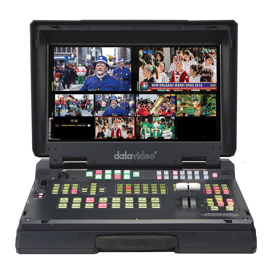 DATAVIDEO HS-2200 INSTRUCTION MANUAL Pdf Download | ManualsLib