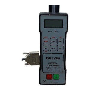 DILLON AFG SERIES MANUAL Pdf Download | ManualsLib