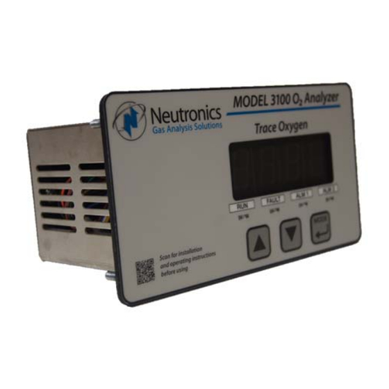 NEUTRONICS 3100 INSTRUCTION MANUAL Pdf Download | ManualsLib