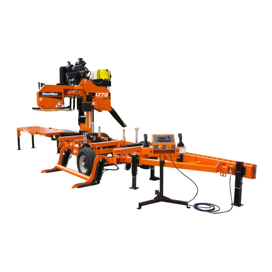 WOOD-MIZER LT70 SUPER HYDRAULIC SAFETY, SETUP, OPERATION & MAINTENANCE ...