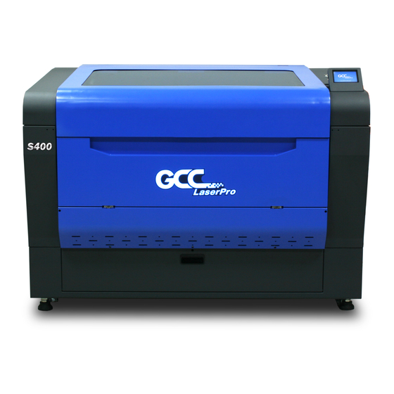 GCC TECHNOLOGIES LASERPRO S400 USER MANUAL Pdf Download | ManualsLib