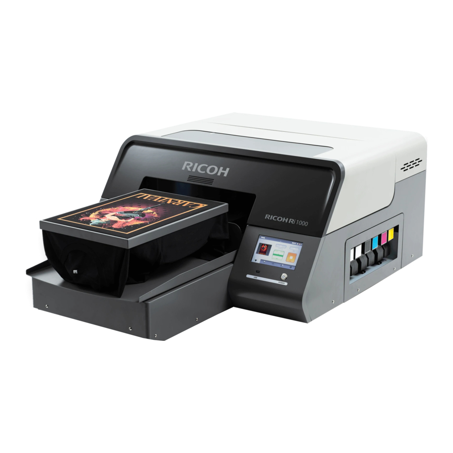 RICOH RI1000 USER MANUAL Pdf Download | ManualsLib