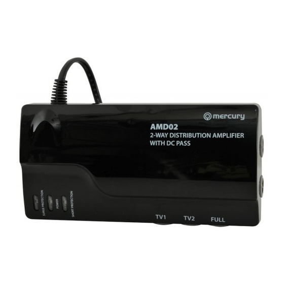 MERCURY AMD02 USER MANUAL Pdf Download | ManualsLib