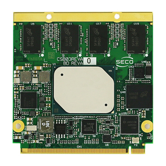 SECO QSEVEN Q7-B03 USER MANUAL Pdf Download | ManualsLib