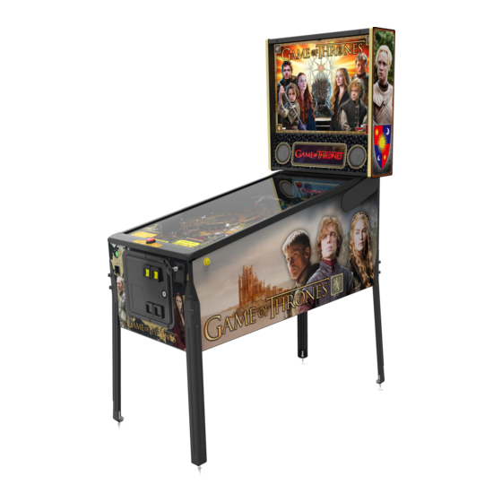 STERN PINBALL GAME OF THRONES SERVICE AND OPERATION MANUAL Pdf Download ...