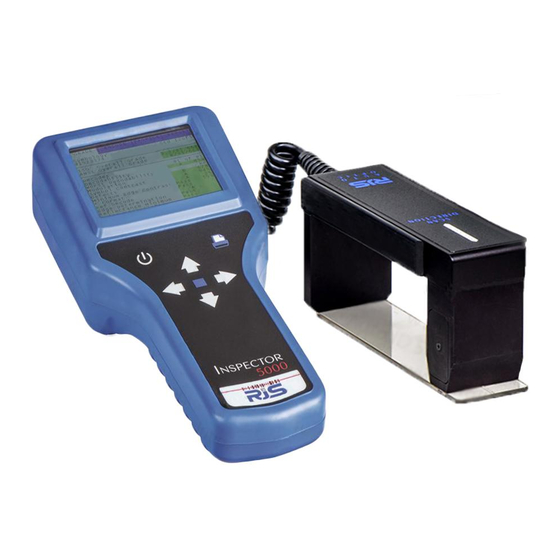 RJS INSPECTOR 5000 OPERATOR'S MANUAL Pdf Download | ManualsLib