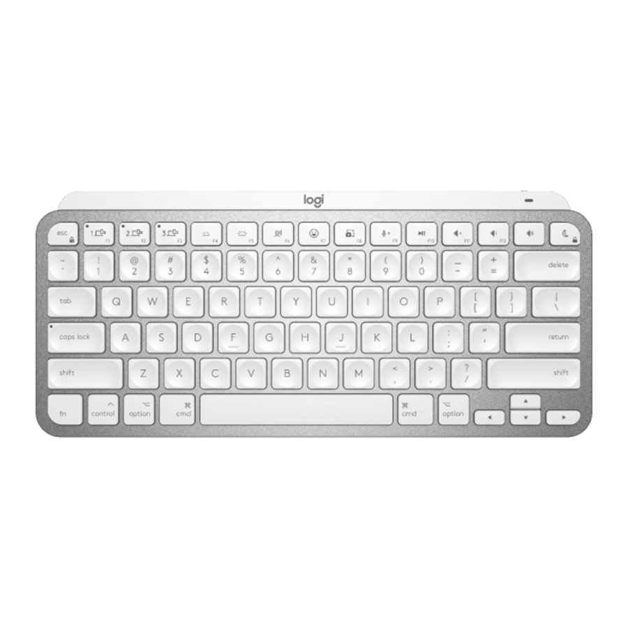 Logitech MX Keys Mini Manual | ManualsLib