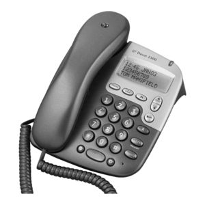User Manuals: Bt Decor 1300 Corded Telephone