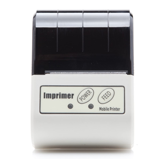 RONGTA TECHNOLOGY RPP02N USER MANUAL Pdf Download | ManualsLib