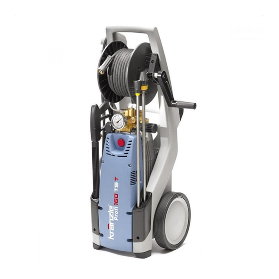 KRANZLE PROFI 160 TST OPERATING MANUAL Pdf Download | ManualsLib