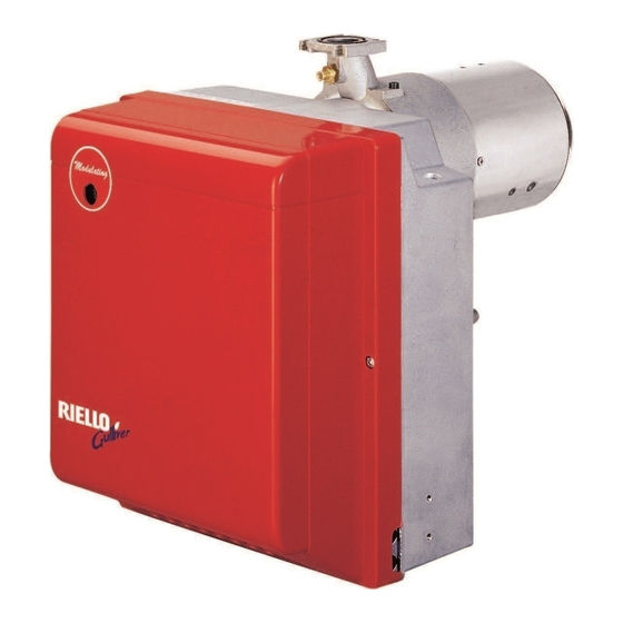 RIELLO GULLIVER BS1 INSTALLATION, USE AND MAINTENANCE INSTRUCTIONS Pdf ...