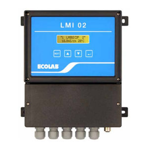 ECOLAB LMI 02 USER MANUAL Pdf Download | ManualsLib