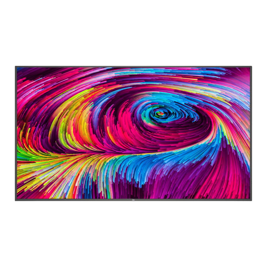 AOC SPX432 USER MANUAL Pdf Download | ManualsLib