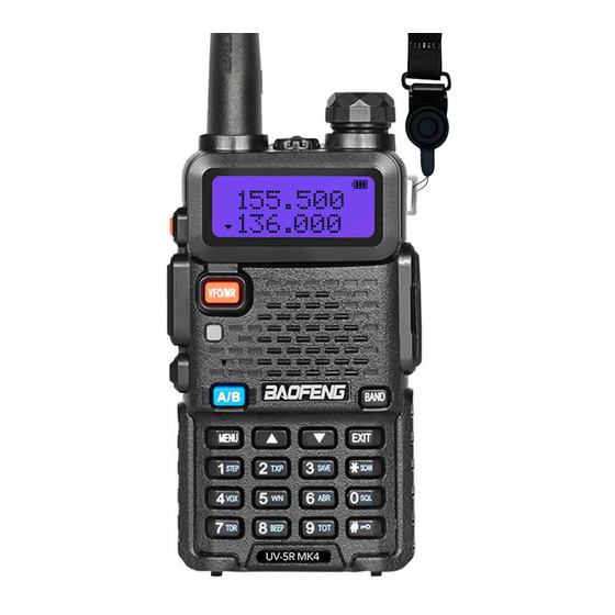 BAOFENG UV-5RA USER MANUAL Pdf Download | ManualsLib