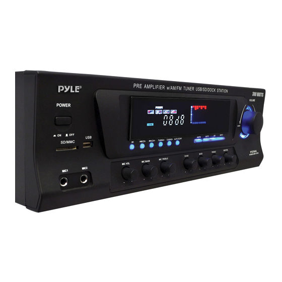 PYLE PT270AIU USER MANUAL Pdf Download | ManualsLib