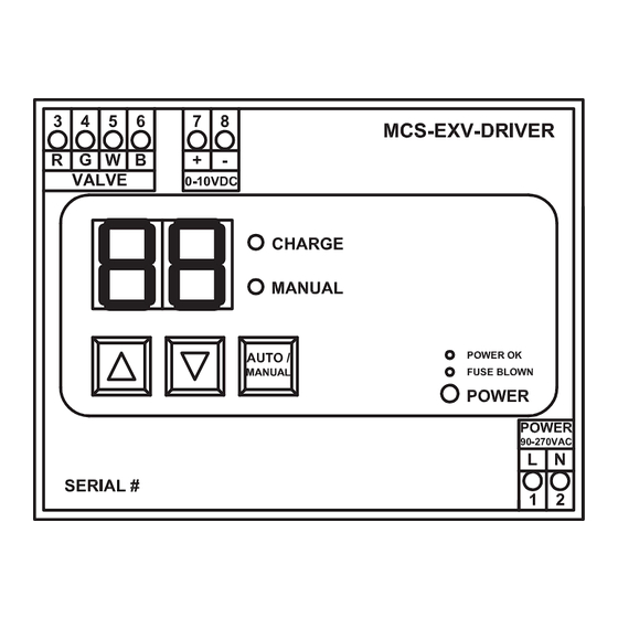 MICRO CONTROL SYSTEMS MCS-EXV-DRIVER-115 WIRING DIAGRAM Pdf Download ...