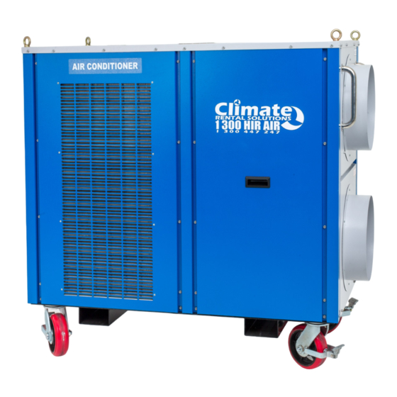 Climate rental solutions WPC-25000 Air Manuals