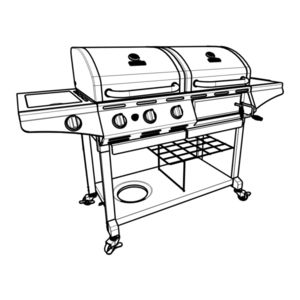 CHAR-BROIL CHARCOAL/GAS COMBO 1010 PRODUCT MANUAL Pdf Download | ManualsLib