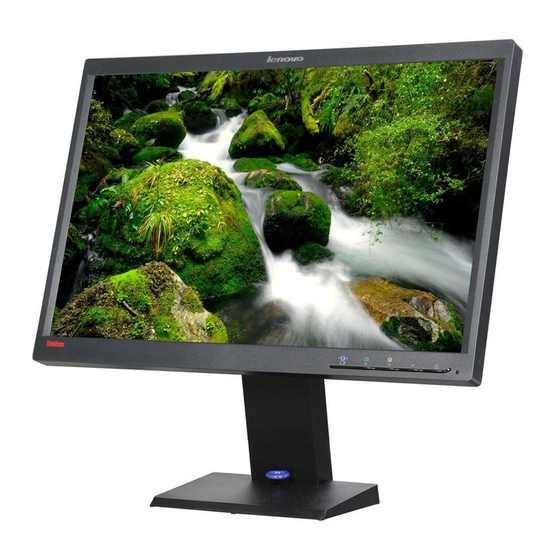 LENOVO THINKVISION LT1952P WIDE USER MANUAL Pdf Download | ManualsLib