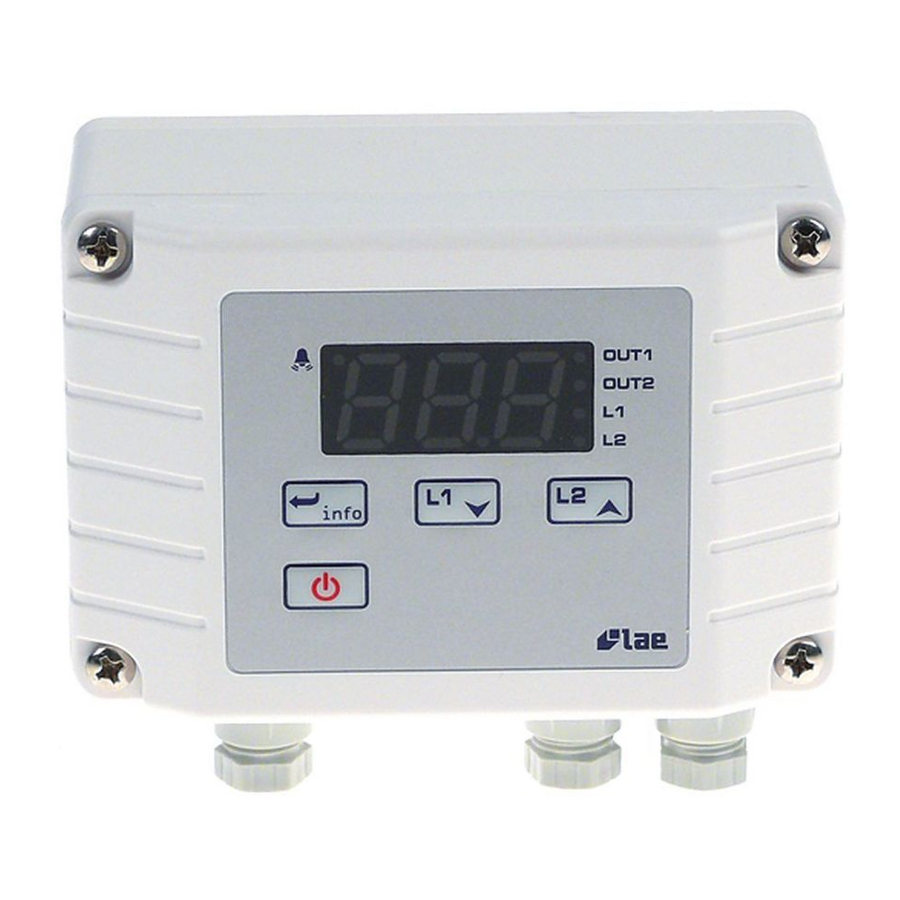 LAE AC1-2W, AC1-2WA, AC1-2WT Series - Controller Instructions Manual ...