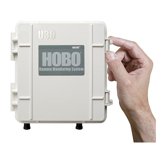 HOBO U30/GSM QUICK START MANUAL Pdf Download | ManualsLib
