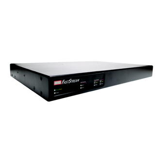 ATTO TECHNOLOGY FASTSTREAM SC 5700 INSTALLATION AND OPERATION MANUAL ...