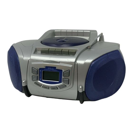 AUDIOVOX PORTABLE CD SYSTEM OPERATING INSTRUCTIONS MANUAL Pdf Download ...