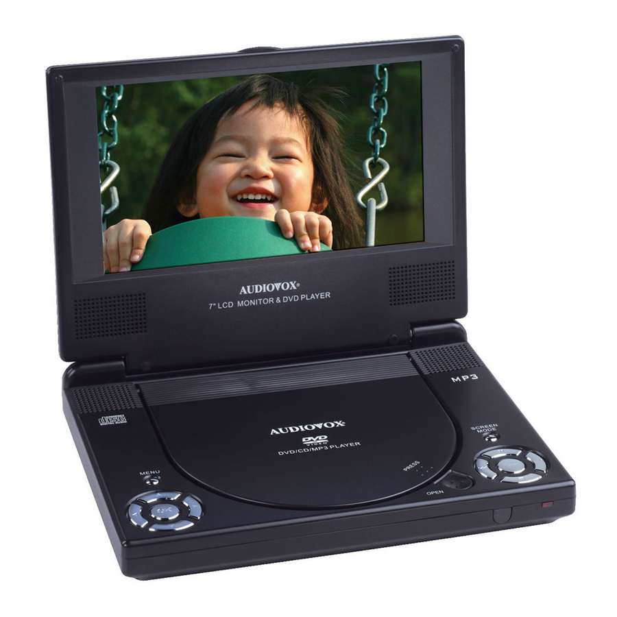 AUDIOVOX D1788 INSTRUCTION MANUAL Pdf Download | ManualsLib