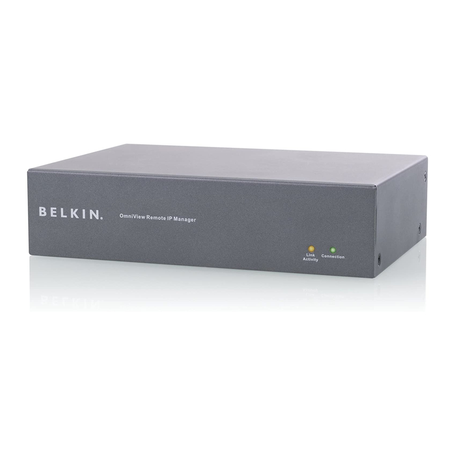 BELKIN OMNIVIEW USER MANUAL Pdf Download | ManualsLib