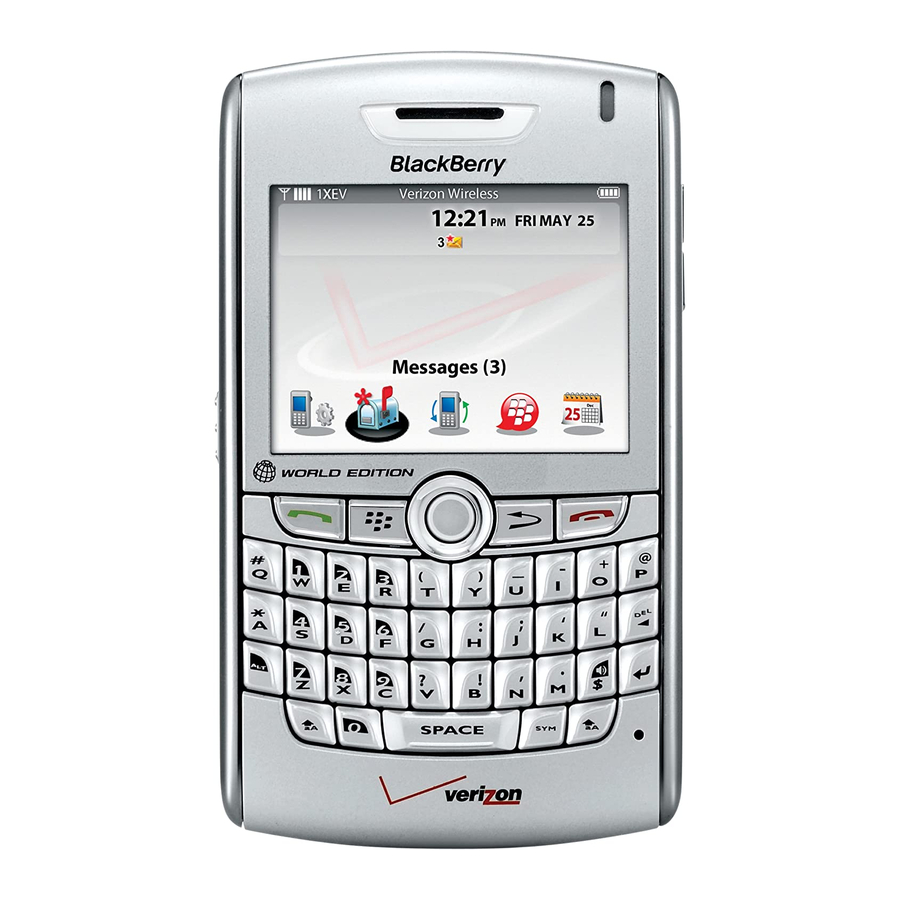 BLACKBERRY 8830 USER MANUAL Pdf Download | ManualsLib