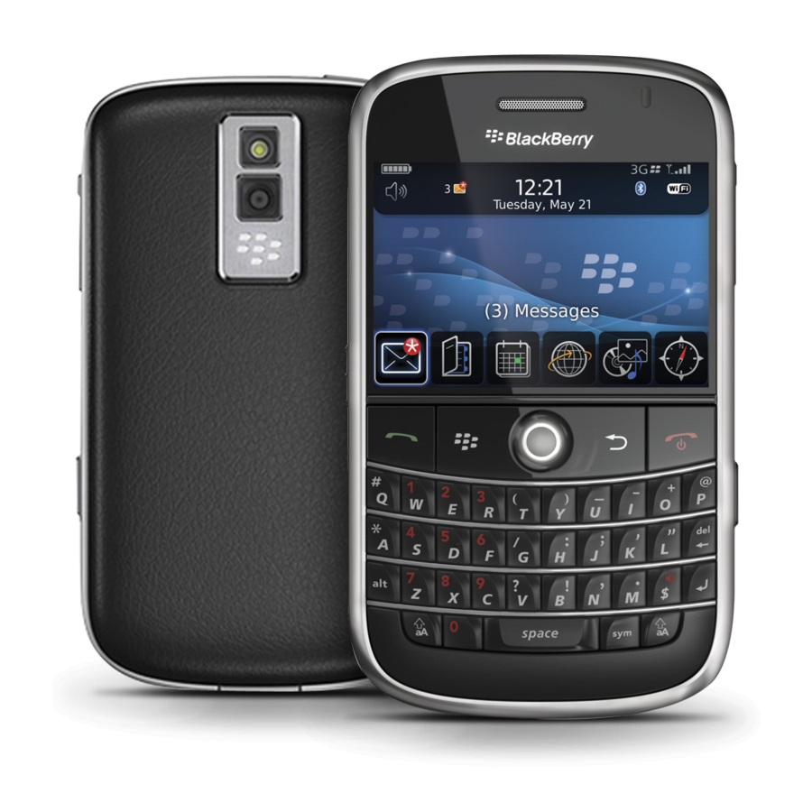 BLACKBERRY BOLD 9000 USER MANUAL Pdf Download | ManualsLib