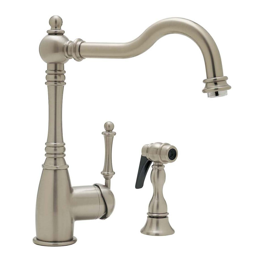 BLANCO BLANCOGRACE 157-052 SPECIFICATION SHEET Pdf Download | ManualsLib