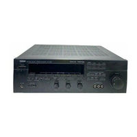 YAMAHA RX-V590 OWNER'S MANUAL Pdf Download | ManualsLib